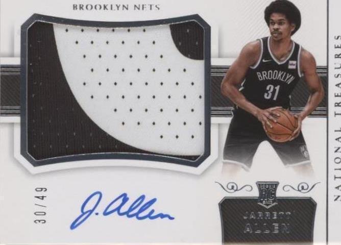 2017-18 Panini National Treasures - Rookie Patch Autographs Horizontal ...