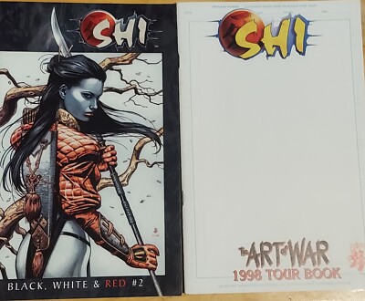 Lot Of 2 Crusade Comics Shi The Art of War 1998 Tour Book Comic Book ...