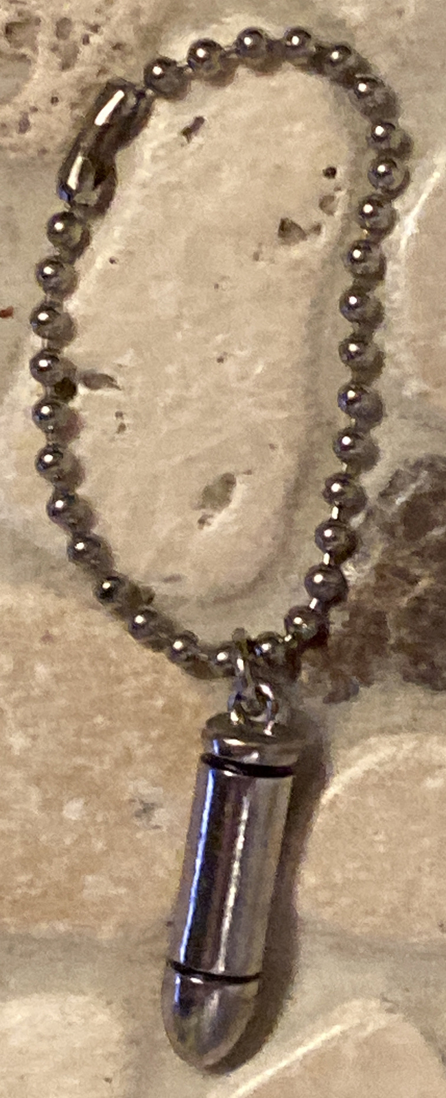 Mini Bullet Key Purse Chain Fob Replica - Gem