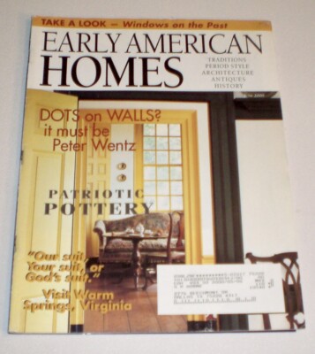 EARLY AMERICAN HOMES MAGAZINE ~ June 2000 ~ E-4-3 | eBay