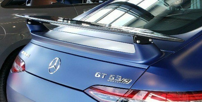 Mercedes-Benz OEM X290 AMG GT Coupe Fixed Static Spoiler Wing AMG ...