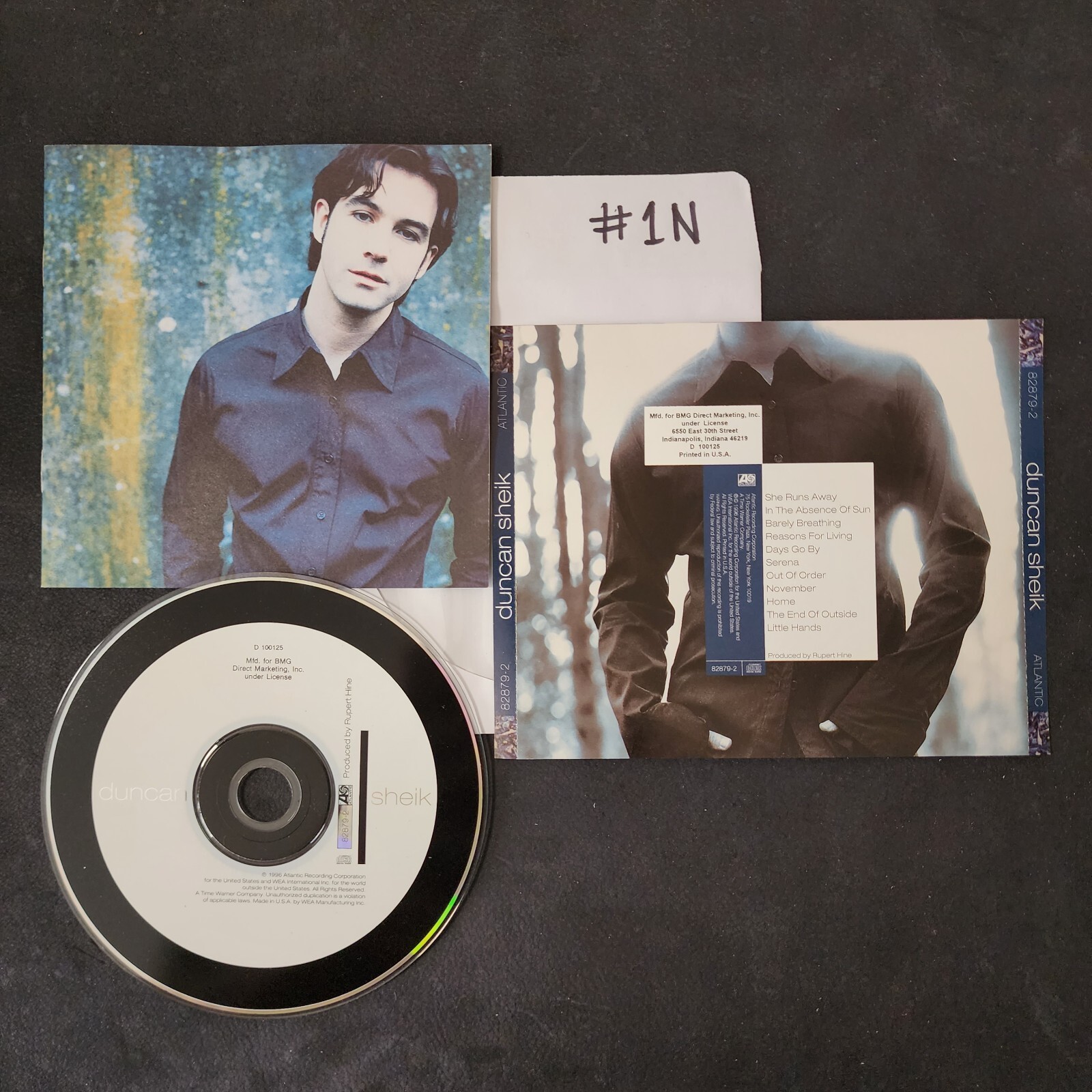 Duncan Sheik by Duncan Sheik (CD, 1996) No Case 75678287923 | eBay