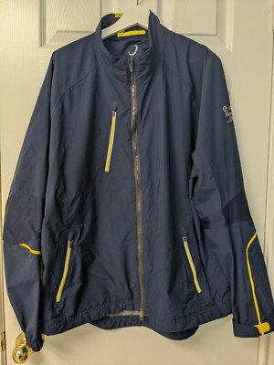 Zero Restriction Golf Tour Series Shell Houston Open Rain Wind Jacket Mens XL | eBay