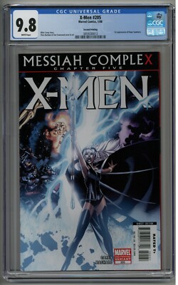 X-Men 205 2nd Printing CGC 9.8 Messiah Complex 1st Hope Summers Storm ...