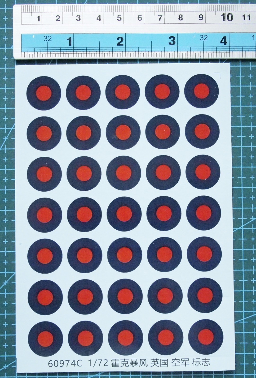 decals UK Military Aircraft Insignia for different scales model kits ...