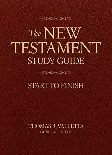 New Testament Study Guide - Paperback, by Thomas R Valletta - Good ...