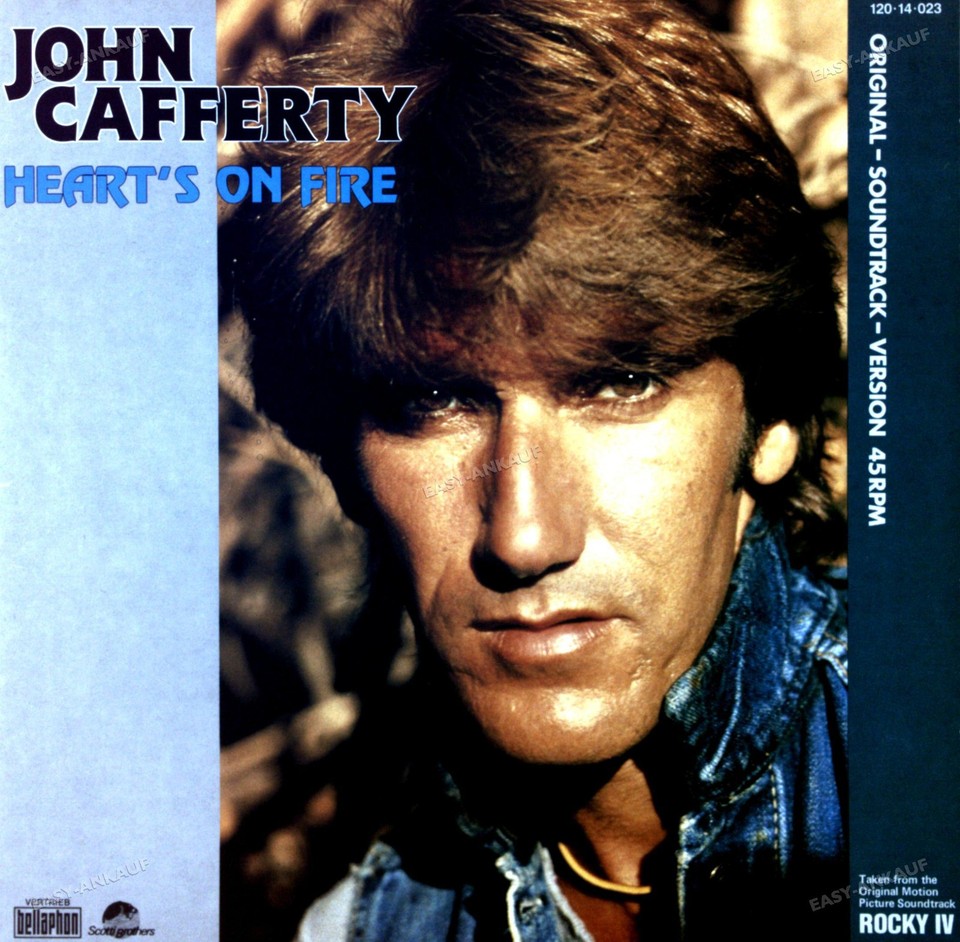 John Cafferty - Heart's On Fire Maxi (VG) .* | eBay