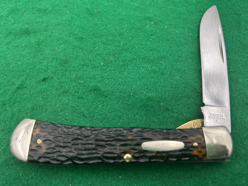 WESERN BIG LINERLOCK VINTAGE SINGLE BLADE 4-1/4" KNIFE FOLDER | eBay