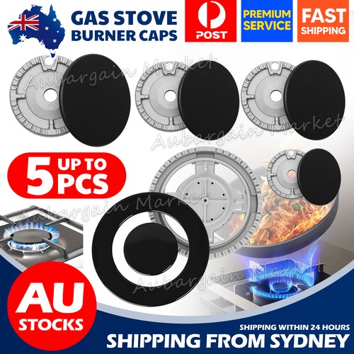 4/5PCS Gas Burner Flame Cap Gas Stove Burner Caps Crown Flame Cap ...