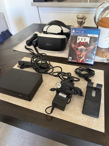 PS4 VR W/ DOOM VR GAME | eBay