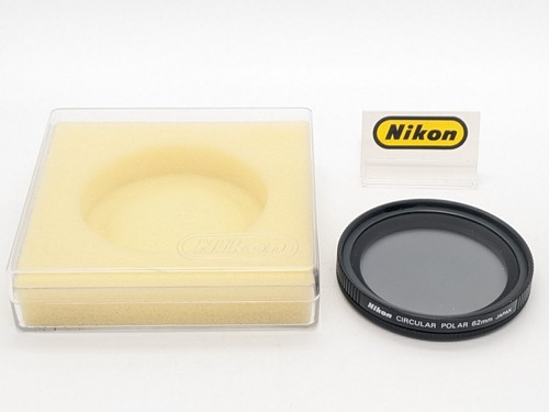 Genuine [MINT in Case] Nikon 62mm Circular Polarizing Filter PL from ...