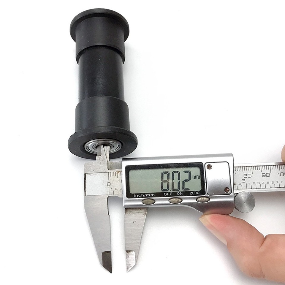 Rowing Machine Bearing Wheel Pulley for 80mm Rectangular Tube Smooth ...