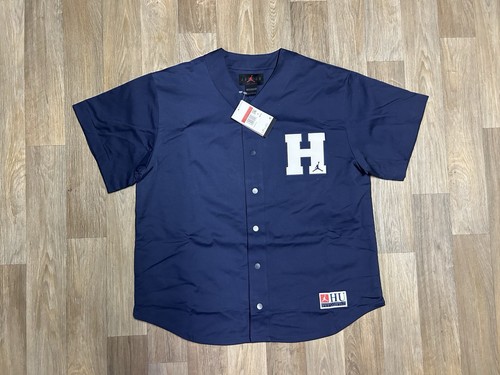 Jordan X Howard University Baseball Top Blue Men’s Size Large FJ9331 ...