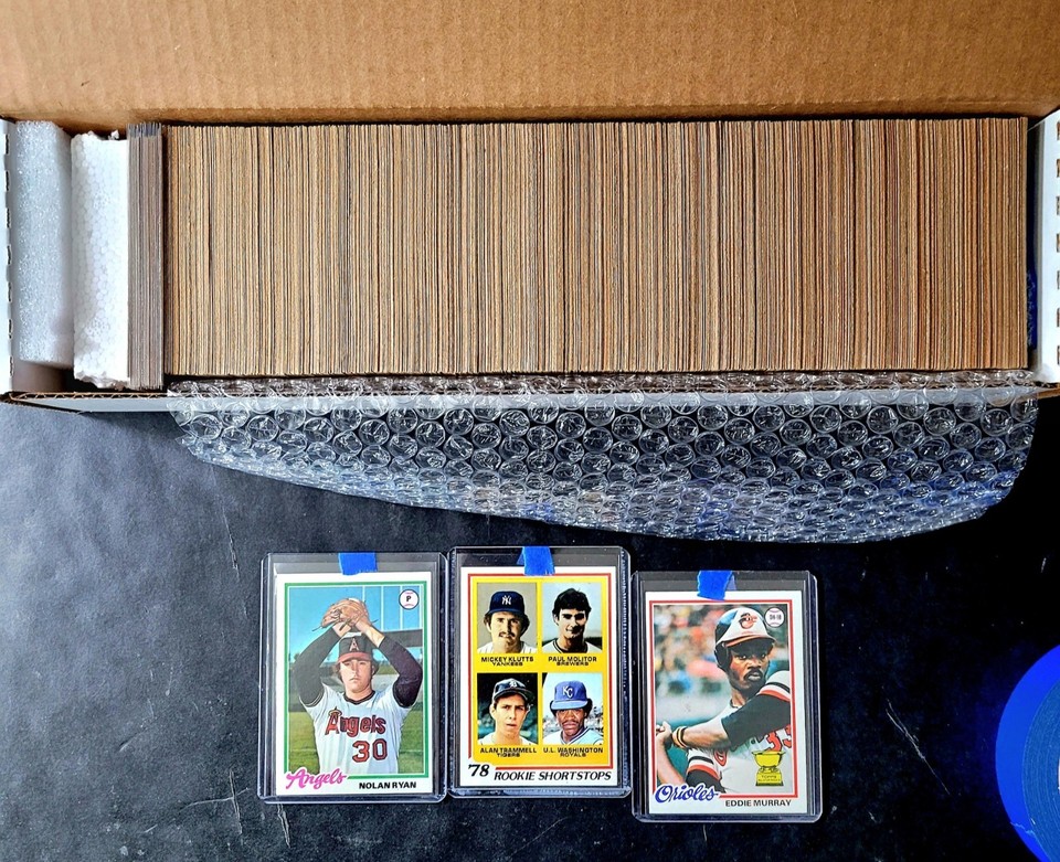 1978 Topps Baseball Complete SET 1-726 Near Mint NRMT - GREAT SET! | eBay