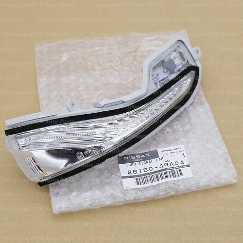 26160-4GA0A GENUINE OEM PASSENGER DOOR SIDE MIRROR TURN SIGNAL QX30 Q50 ...