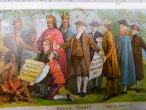 Ayer's Cherry Pectoral Medicine Penn's Treaty Vintage Victorian Trading ...