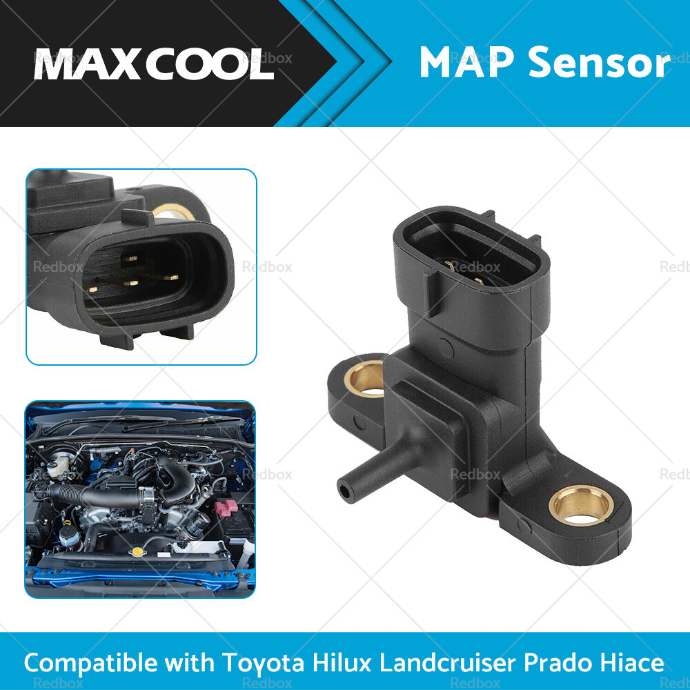 MAP Sensor Suitable For Toyota Hilux KUN26R 3L 1KD-FTV KUN16R Hiace 2KD ...