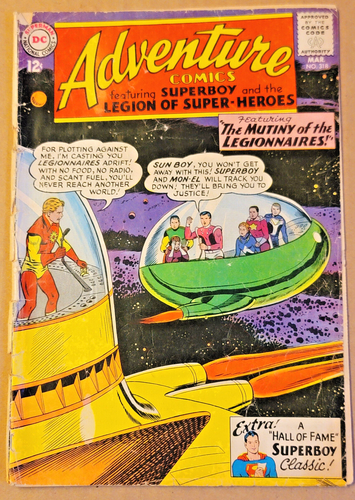 ADVENTURE COMICS #318 (DC: 1964) 1st Appearance Time Trapper GD (2.0 ...