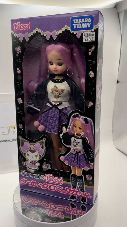 Takara Tomy Sanrio Cool Kuromi Style Licca chan Doll LD-11 2025 NEW Japan | eBay