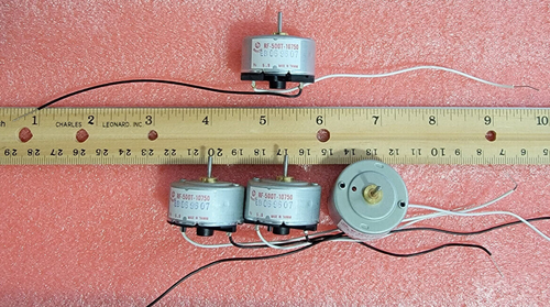 NEW Lot 4x Mabuchi Mini DC Solar Motor RF-500T-10750 | eBay