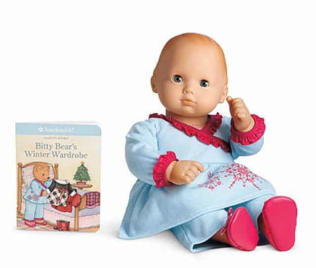 Retired 2012 American Girl Bitty Baby Snowy & Sweet PJ Set F1791 for ...