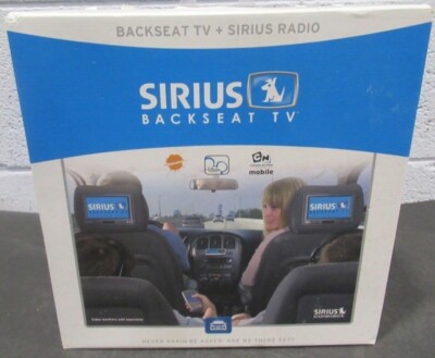 Sirius SCV1 Backseat TV System for Sirius / for XM Satellite Radio ...