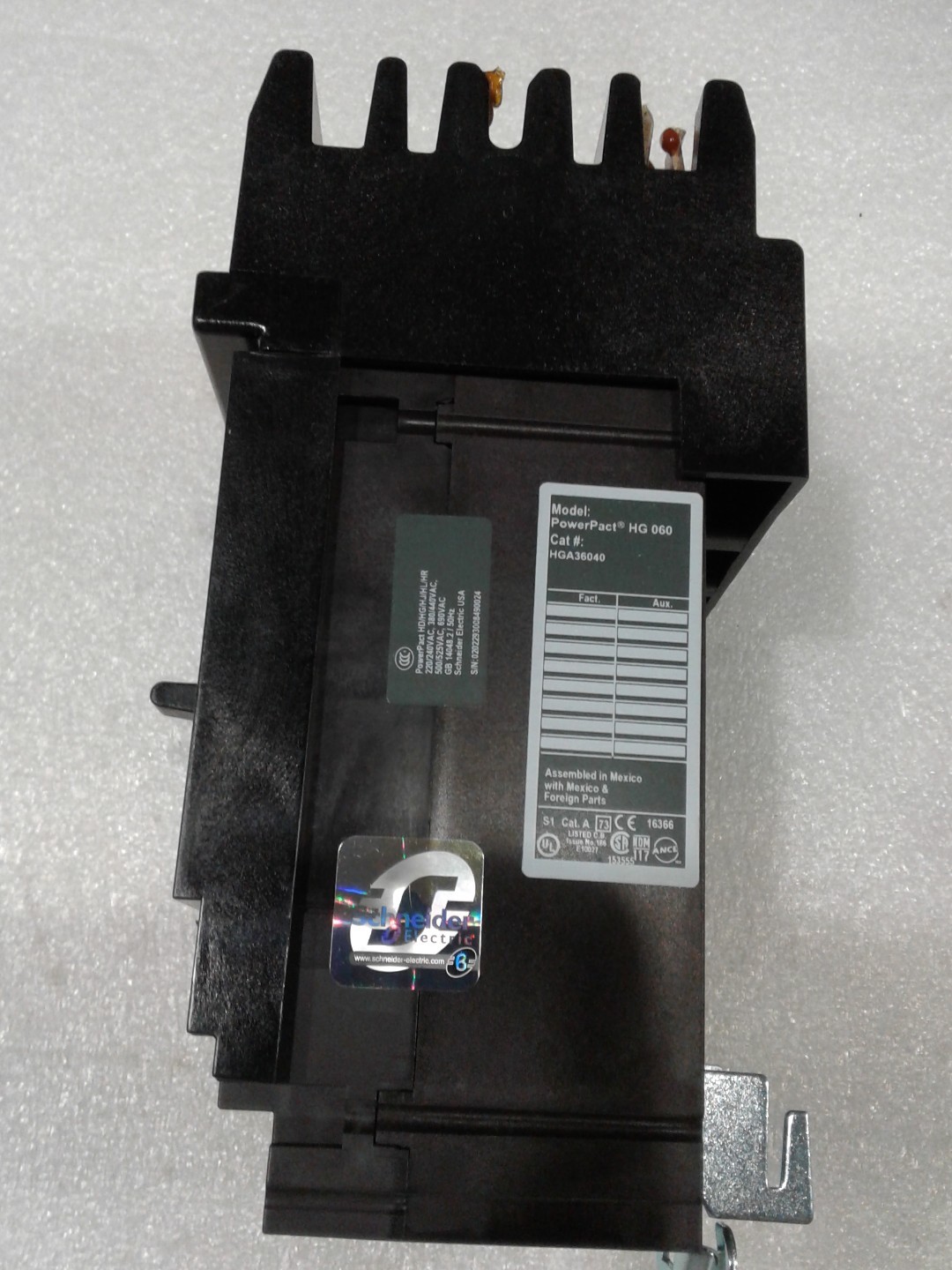 HGA36040 SQD 40 AMP 3 POLE 240- 600 VAC NEW | eBay