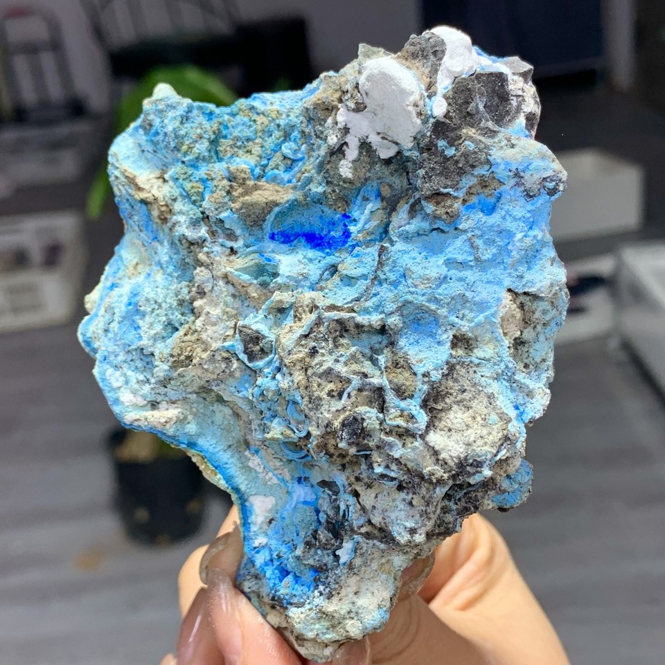 232G Natural allophane clusters mineral sample healing/ Guizhou, China ...