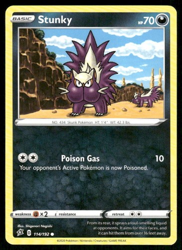 Pokémon TCG Pokémon Stunky Common Regular | eBay