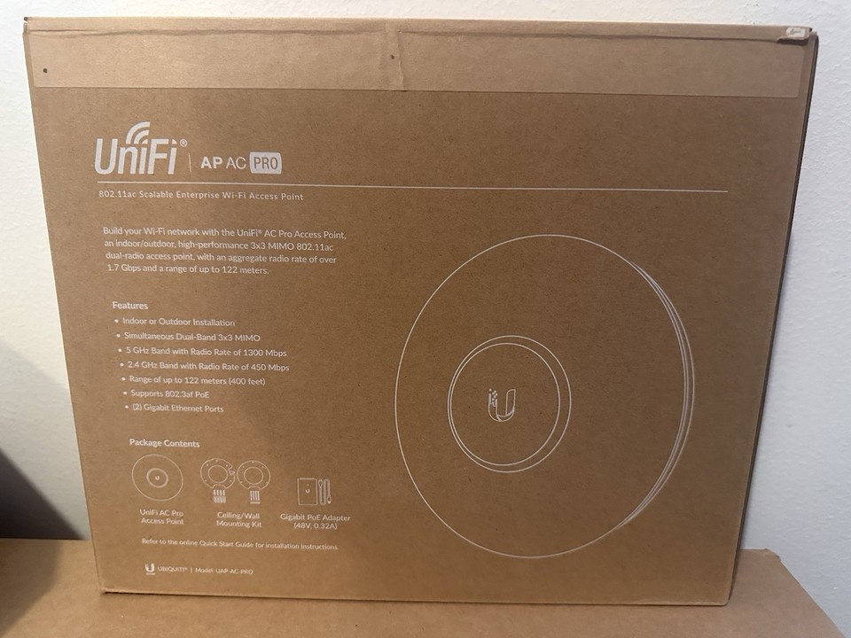 NEW Lot Of 5 Ubiquiti Networks UniFi AP AC Pro Wi-Fi 802.11ac Access ...