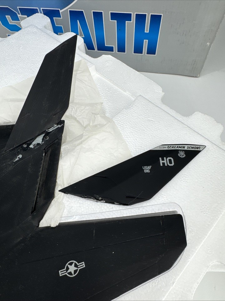 Franklin Mint F117 Stealth Nighthawk Armour Collection Model 98062 READ ...