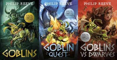Goblins 3 Book Set - Philip Reeve. Goblin, Goblin Quest & Goblins Vs ...