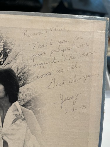 RAREST LP RECORD- SIGNED AUTOGRAPH JEREMY LYLE KENNY PEAKE -1978- SELF ...