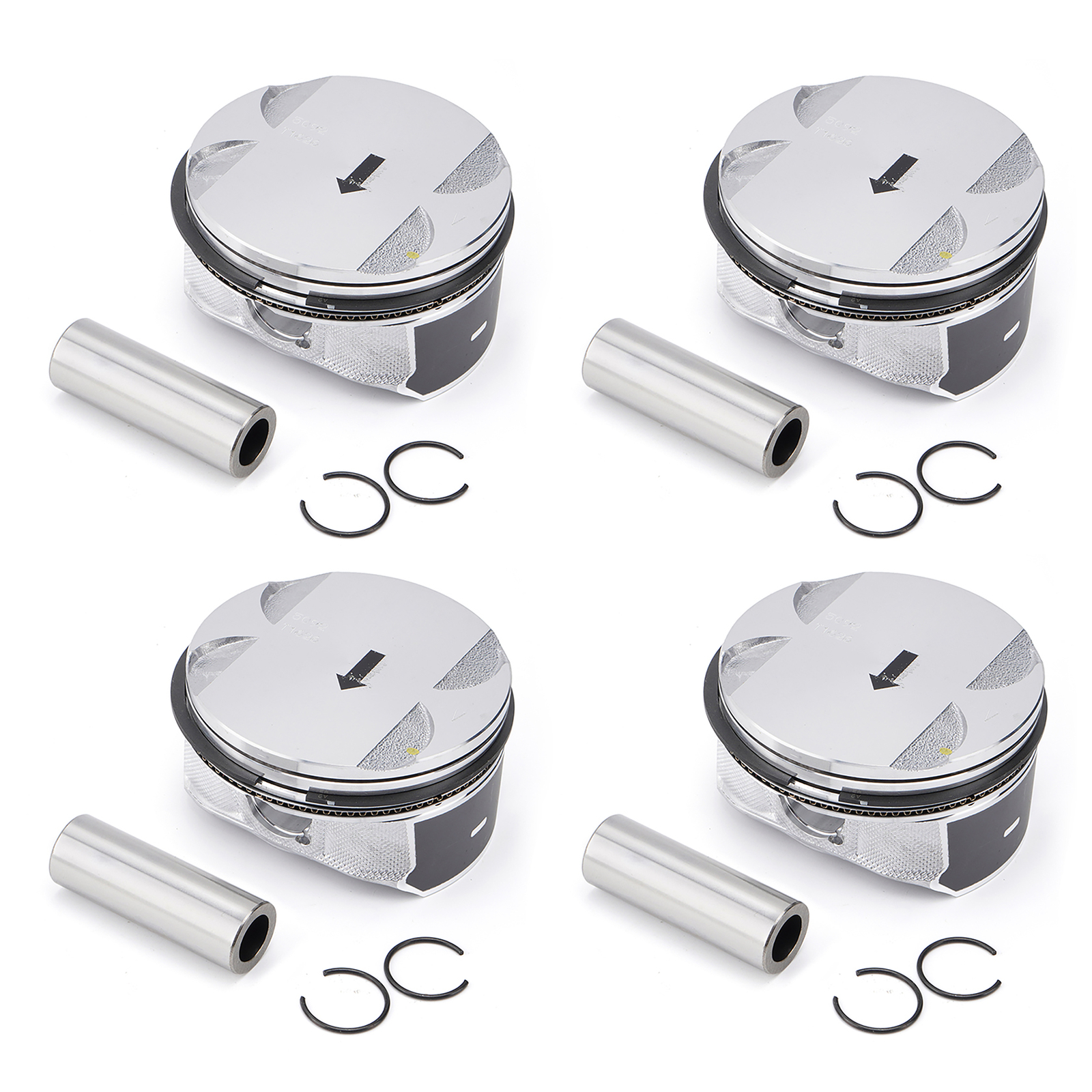 Crankshaft & Bearings & Piston Set For Chevy GMC Buick ECOTEC 12591093 ...