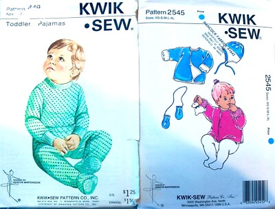 KWIK SEW VINTAGE INFANT TODDLER Sew Pattern ~ U PICK! ~ UC | eBay
