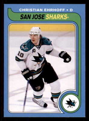 2008-09 O-Pee-Chee 1979-80 Retro #455 Christian Ehrhoff San Jose Sharks ...