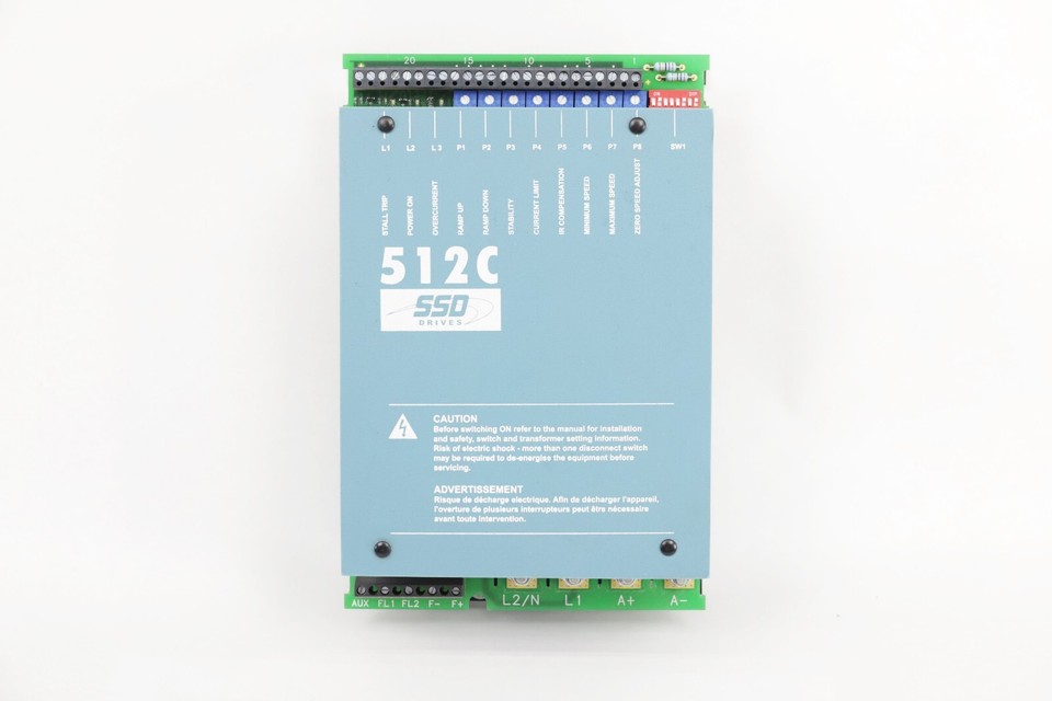 Parker 512C SSD Drive DC Motor Speed Controller 512C-16-00-00-00 | eBay