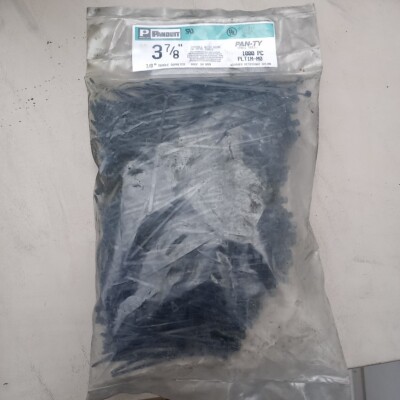 1000 Panduit 3 7/8" Nylon Cable Ties Plt1m-m0 | eBay