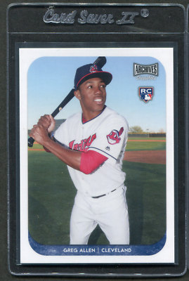2018 Topps Archives Snapshots Greg Allen RC #AS-GA Indians | eBay