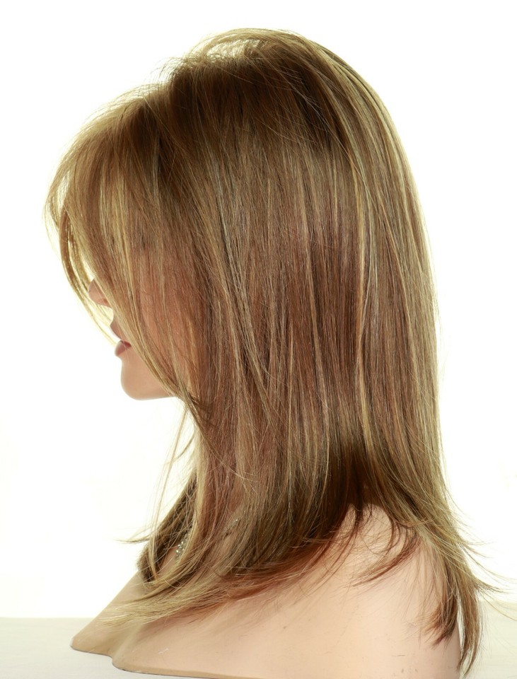 "LAINE" RENE OF PARIS WIG *MOCHACCINO* SLINKY HOT MEDIUM BOB SIDE BANGS ...