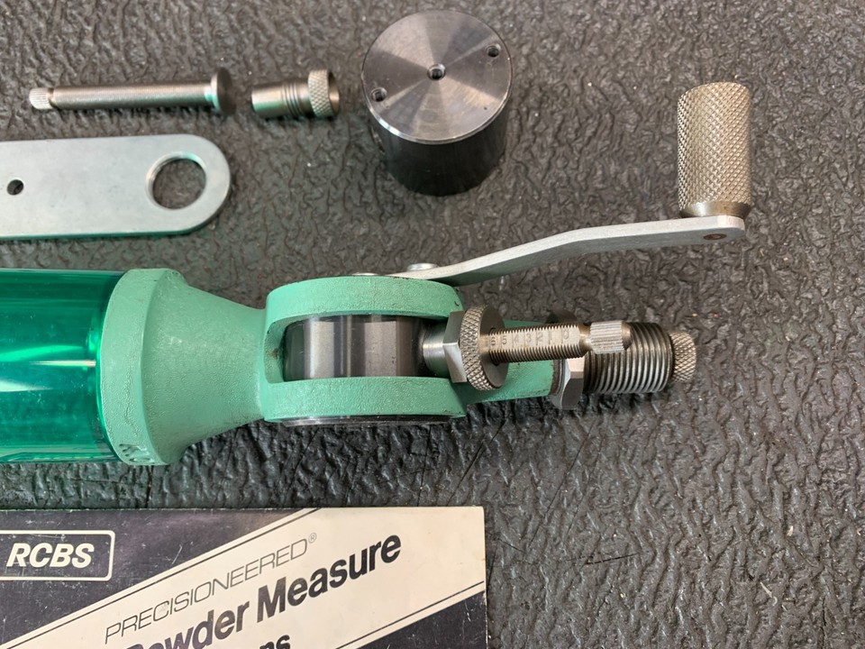 RCBS Uniflow Powder Measure. Two Cylinders & Measuring Screws. | eBay
