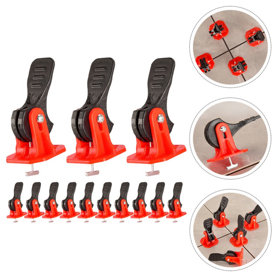 50 Pcs T-type Equalizer Tile Laying Leveler Spacer Leveling Device ...