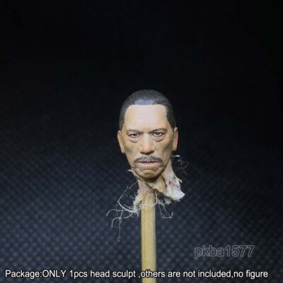 Premium 1/18 Machete Danny Head Sculpt Soldier Head For 3.75" Acid Rain ...