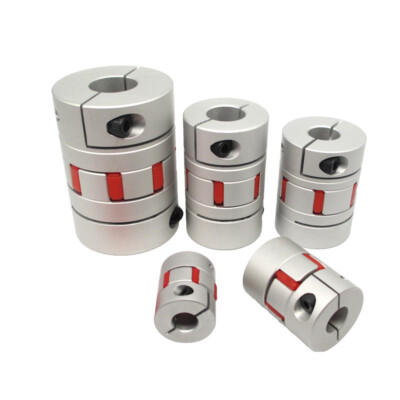 Aluminum Alloy Flexible Shaft Coupling for CNC Stepper Motor Coupler 5 ...