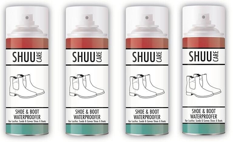 Shoe & Boot Waterproof Spray Leather Suede Canvas Shoe Protection ...