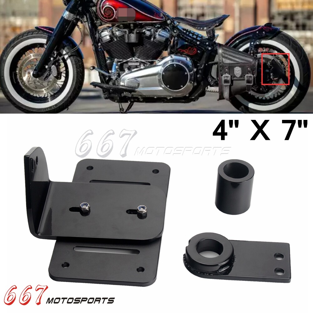 Street Bob License Plate Custom Chrome Europe | License Plate Bracket