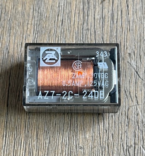 AMERICAN ZETTLER AZ7-2C-24DB RELAY 2A 30VDC 9 PIN | eBay