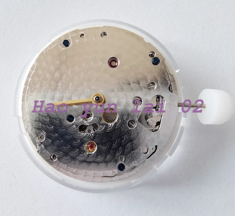 NEW 3230 Movement 124060 blue hairspring no date The font is carved ...