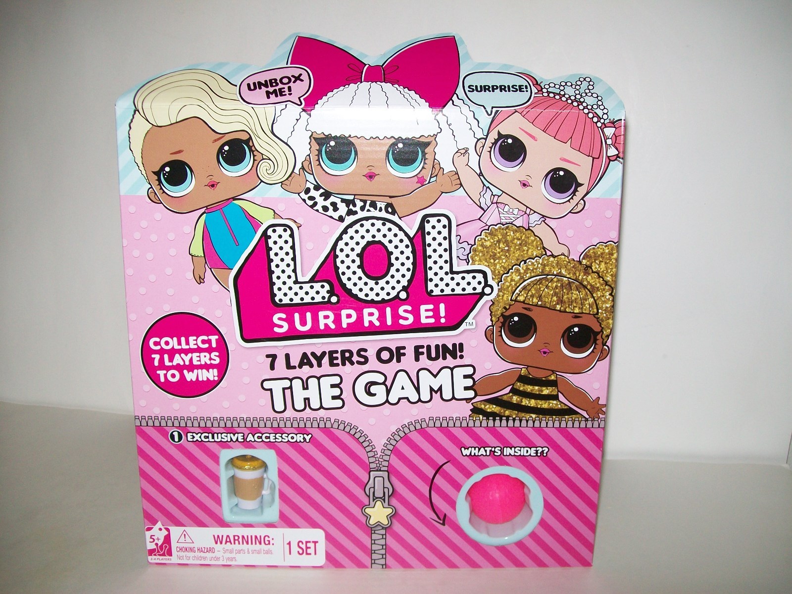 Lol Surprise Doll Board Game 7 Layers Of Fun Unbox Trade Collect New | eBay