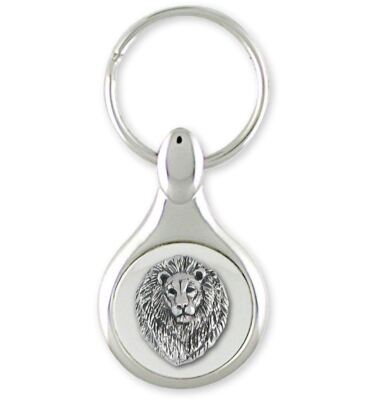 Lion Key Ring Jewelry Sterling Silver Handmade Lion Key Ring LION6-K | eBay